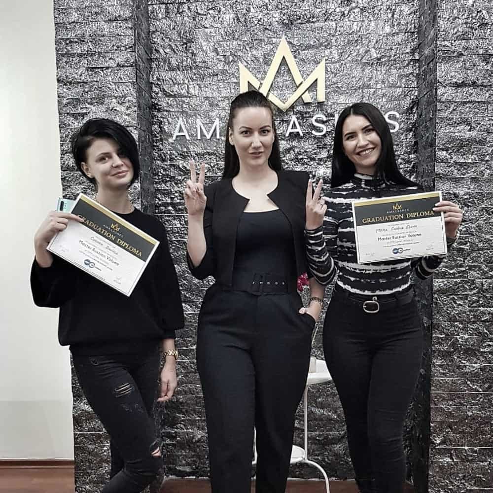 Cursuri extensii gene acreditate Constanta | AMA Lashes